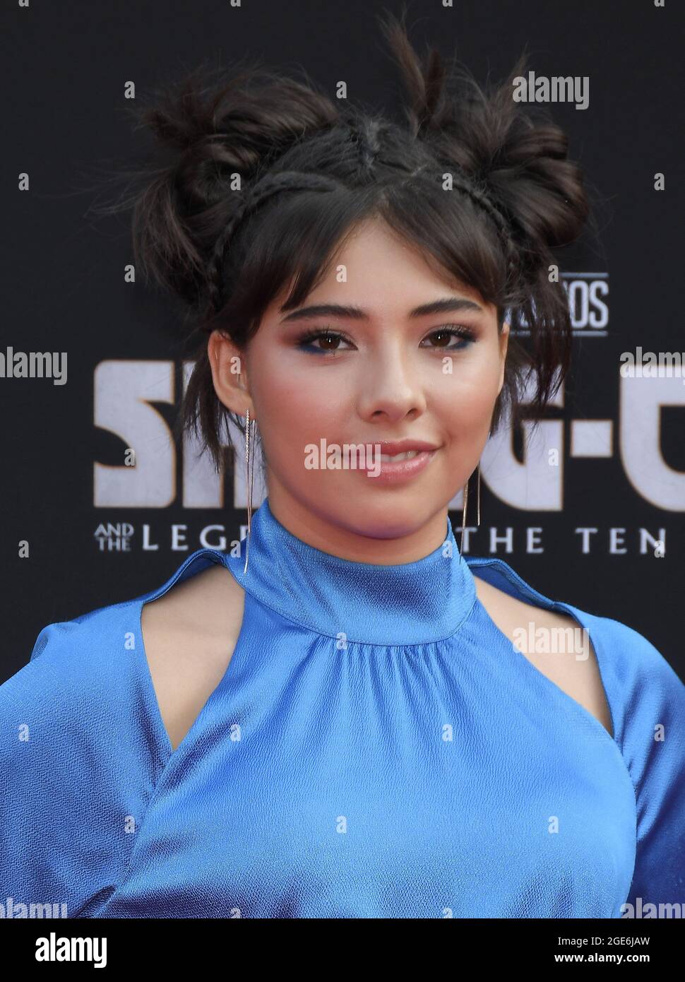 Xochitl Gomez arrives at Disney's SHANG-CHI AND THE LEGEND OF THE TEN ...