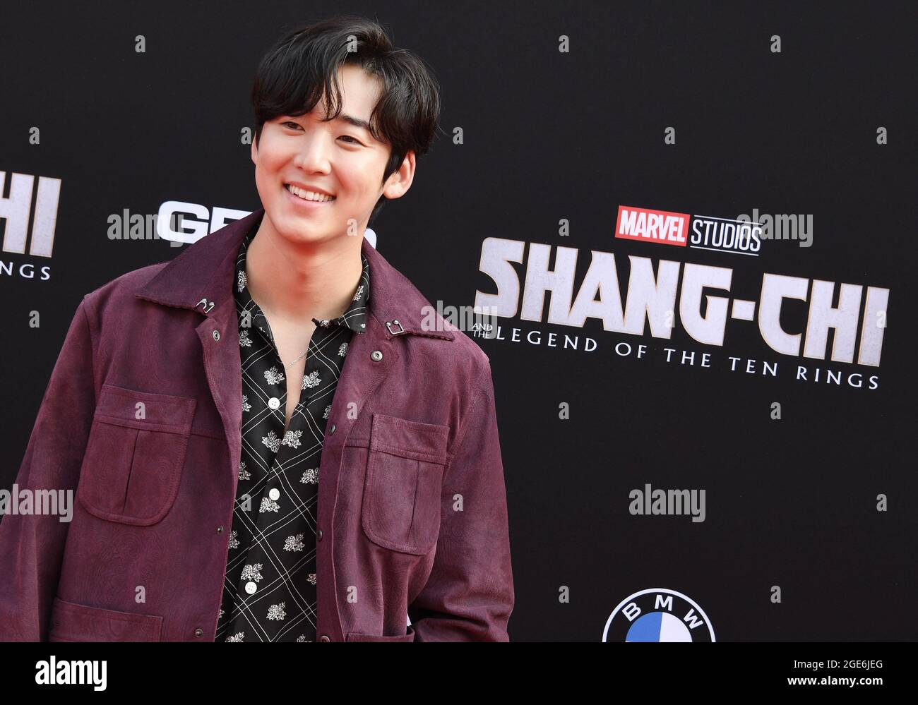 Kevin Woo arrives at Disney's SHANG-CHI AND THE LEGEND OF THE TEN RINGS ...
