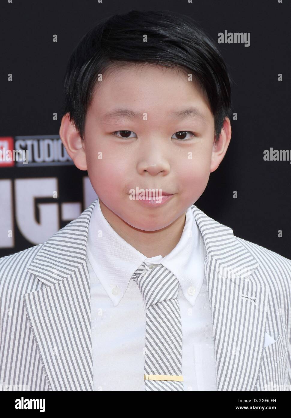 Jayden Zhang arrives at Disney's SHANG-CHI AND THE LEGEND OF THE TEN ...