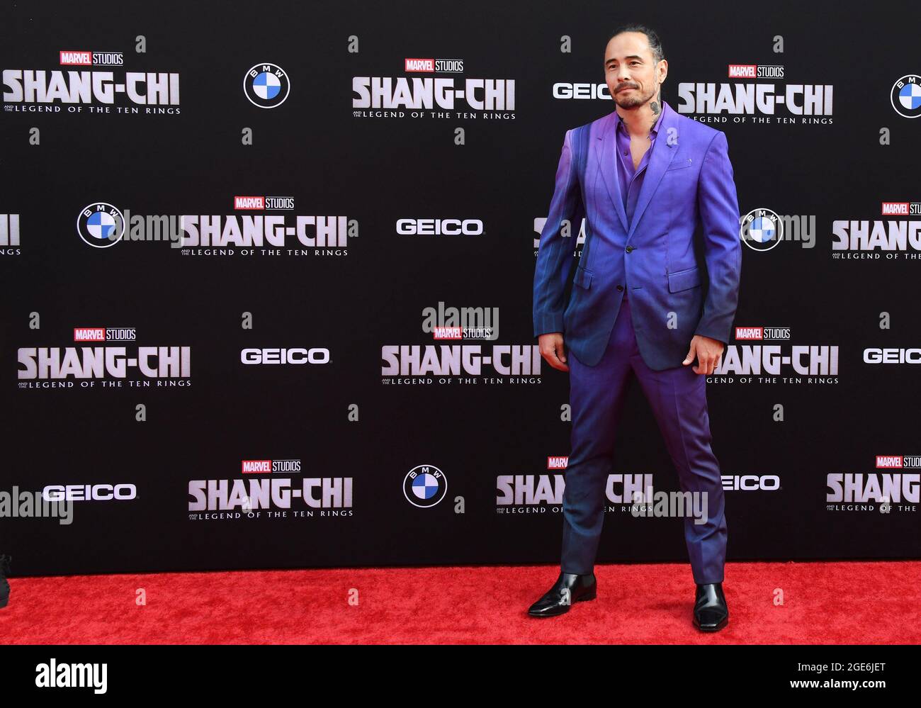 Dave Callaham arrives at Disney's SHANG-CHI AND THE LEGEND OF THE TEN ...