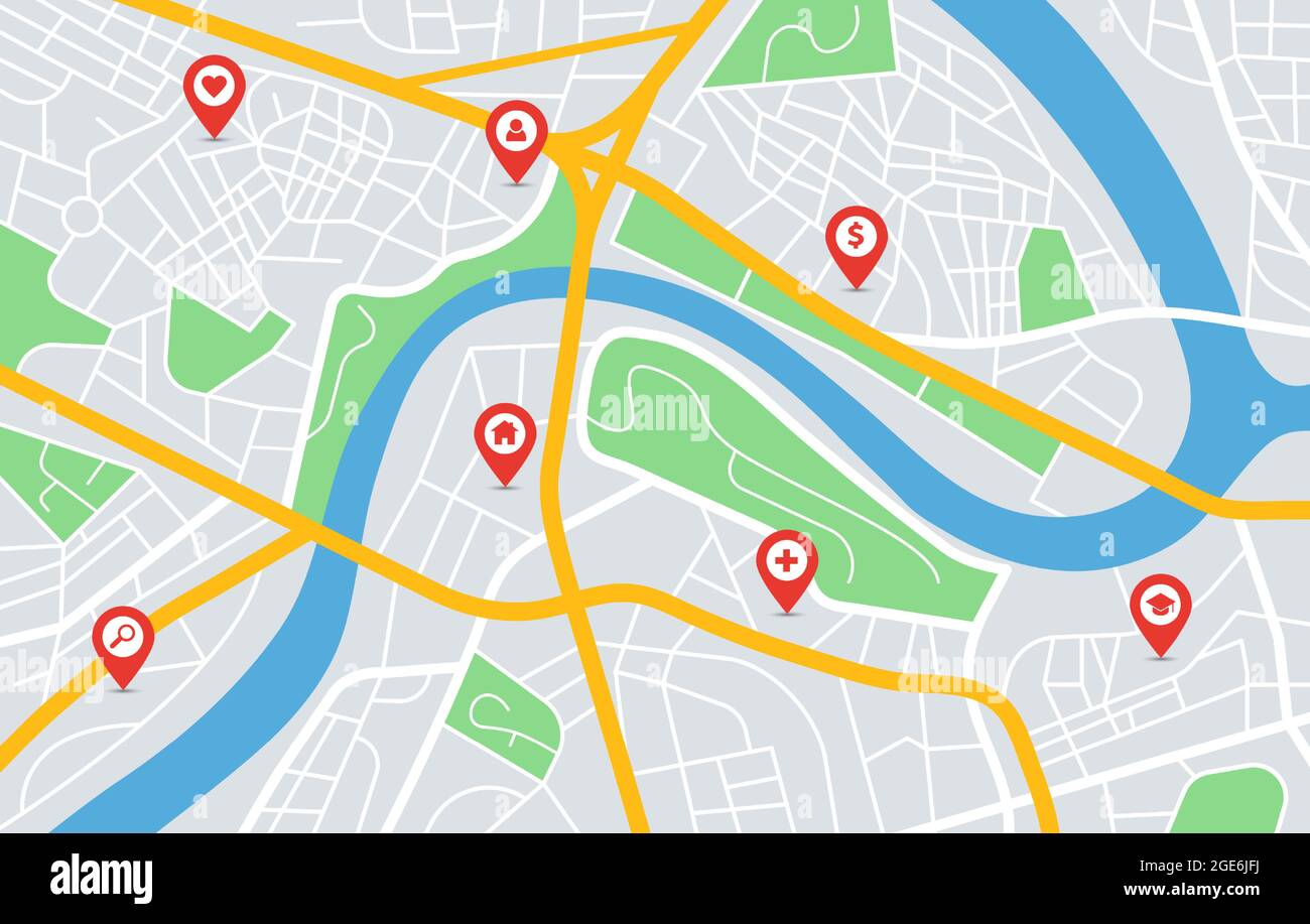 Gps map location store