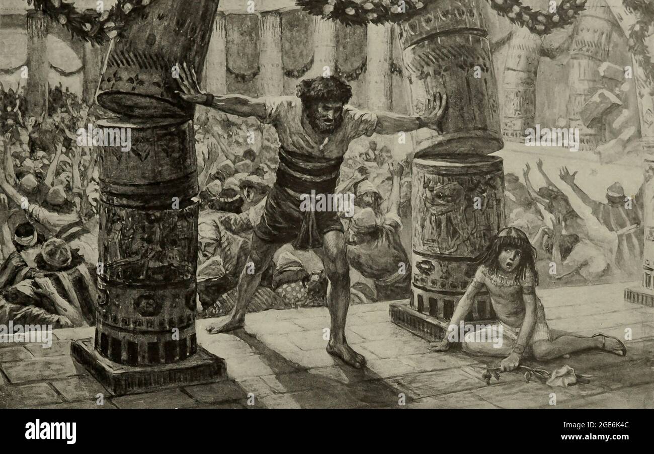 Samson and the philistines hi-res stock photography and images - Alamy