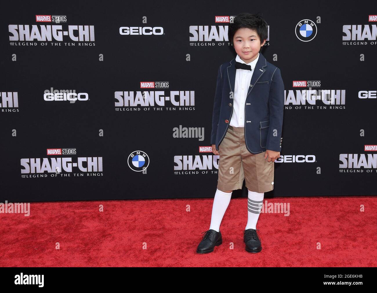 Alan S. Kim arrives at Disney's SHANG-CHI AND THE LEGEND OF THE TEN ...
