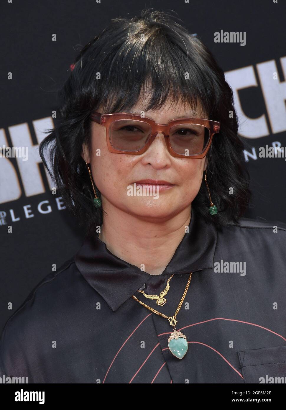 Los Angeles, USA. 16th Aug, 2021. Sue Chan arrives at Disney's SHANG ...