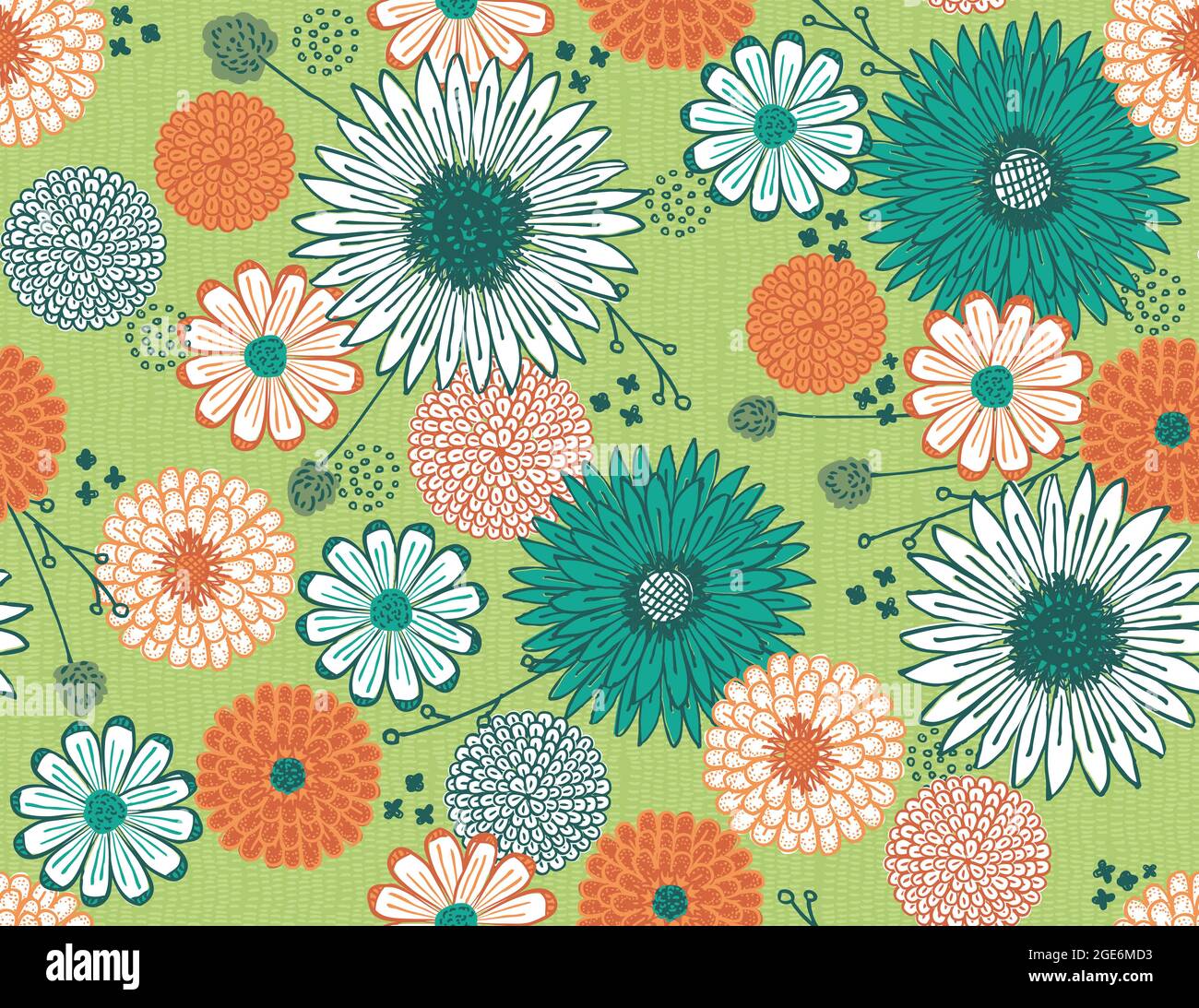 Daisy mums Stock Vector Images - Alamy