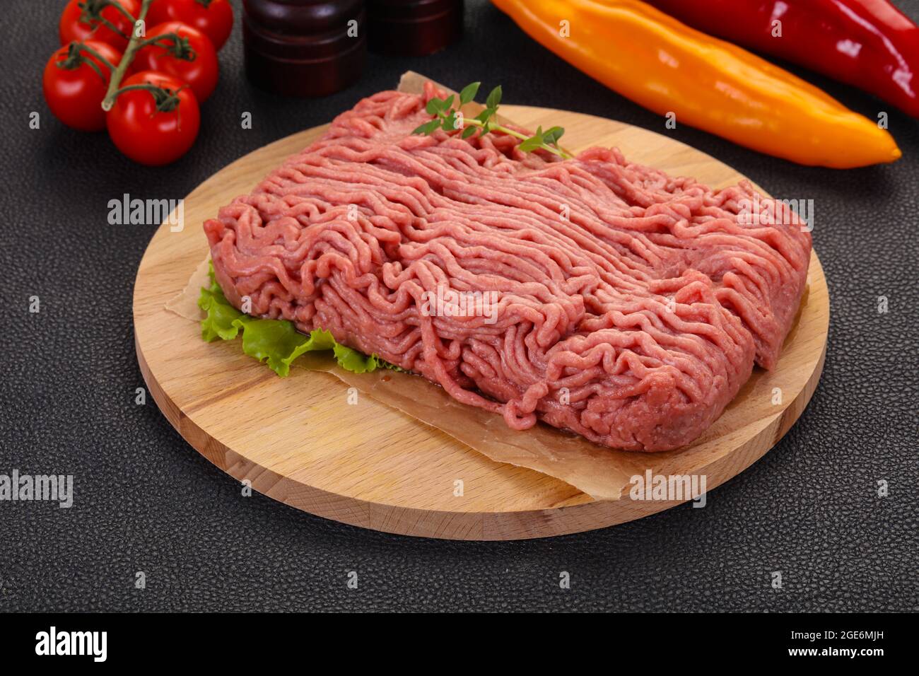 Raw turkey minced meat for cooking Stock Photo - Alamy