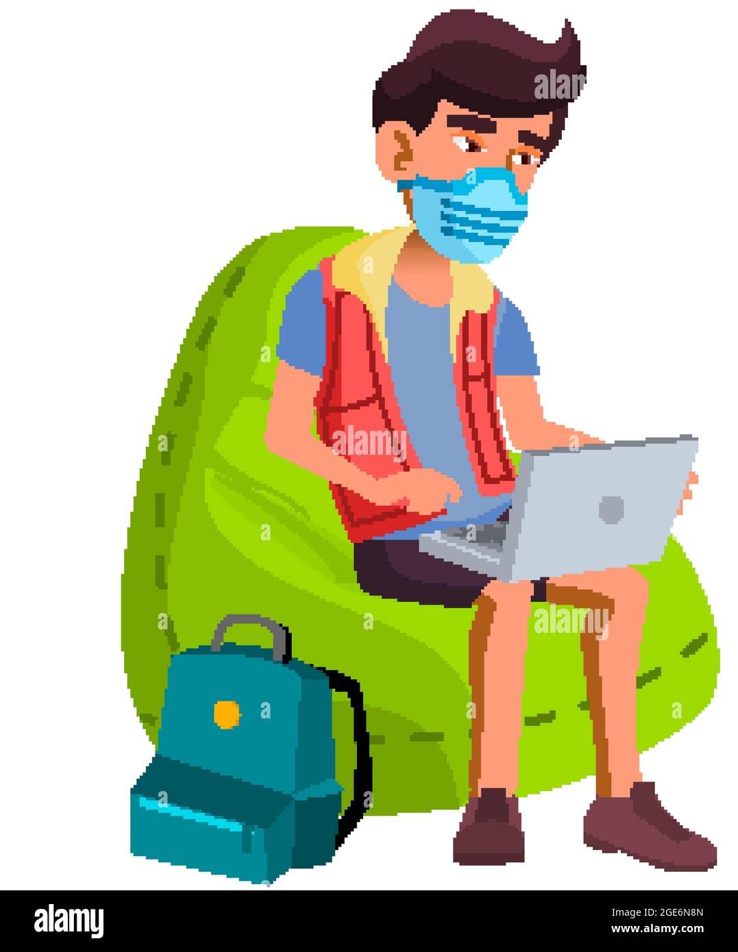 Teenager waiting Cut Out Stock Images & Pictures - Alamy