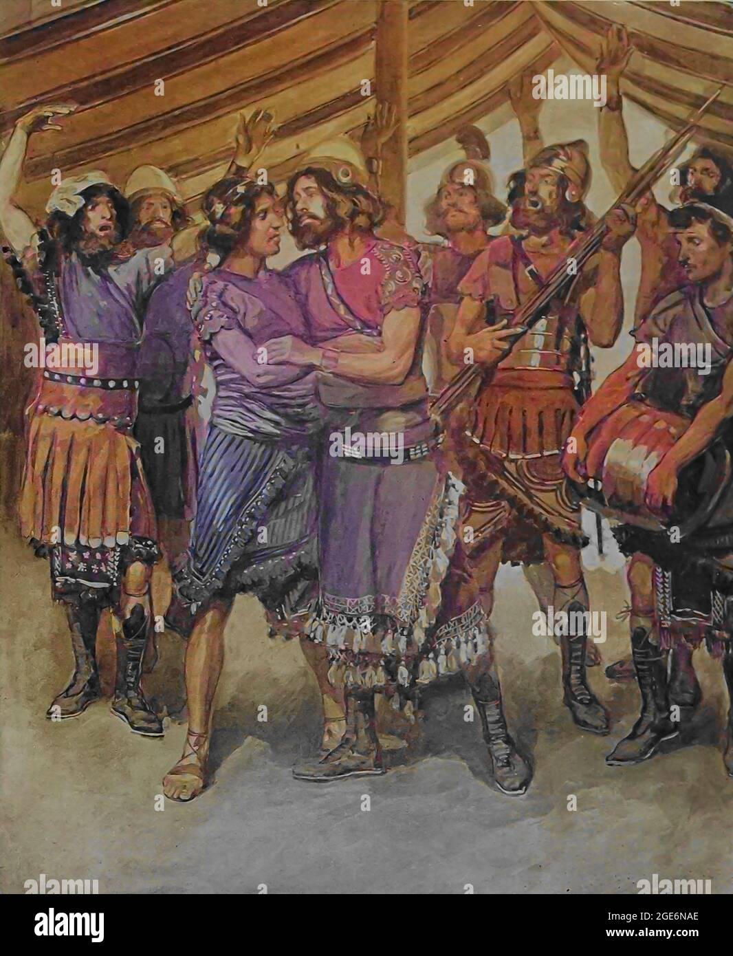 THE FRIENDSHIP OF JONATHAN AND DAVID. I Samuel xviii. 1. And it came to ...