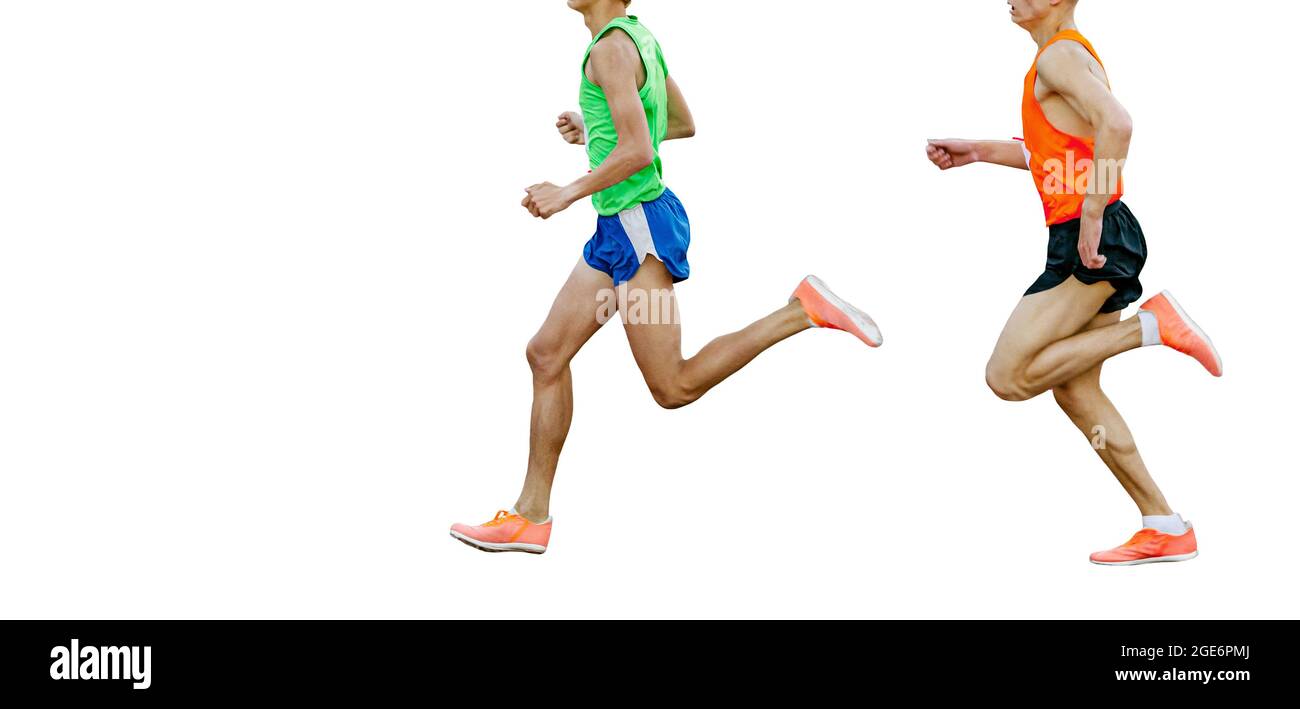 Two male athletes in hi-res stock photography and images - Alamy