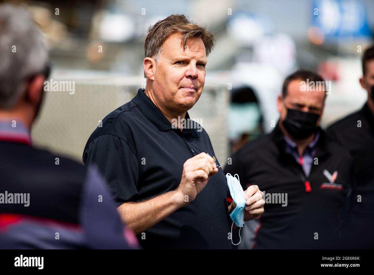 Corvette racing team principal during the free practice and qualifying ...