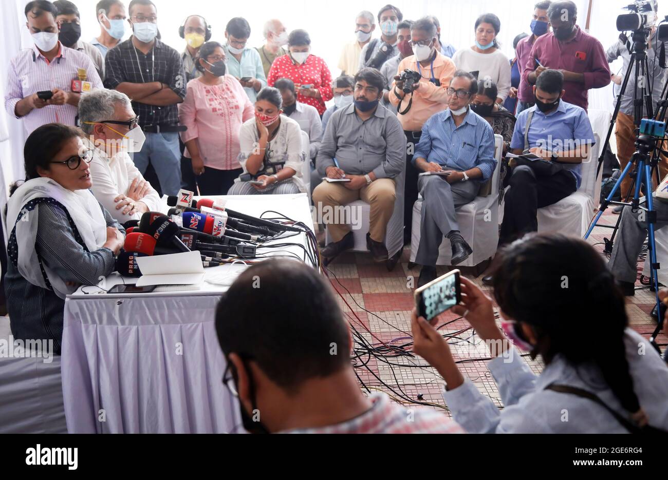 Indian politician and Former Congress leader, Sushmita Dev recently ...