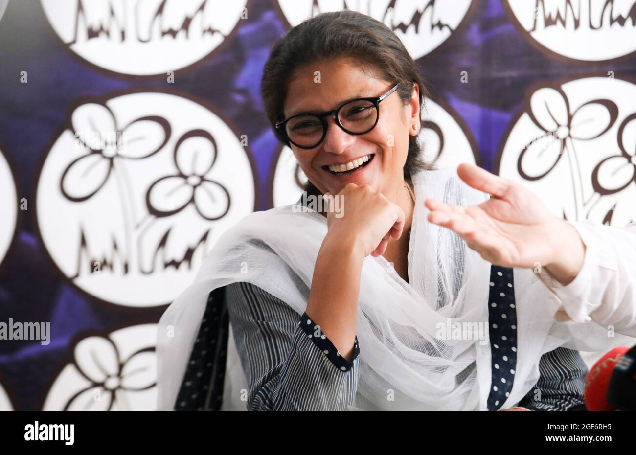 Indian politician and Former Congress leader, Sushmita Dev recently ...