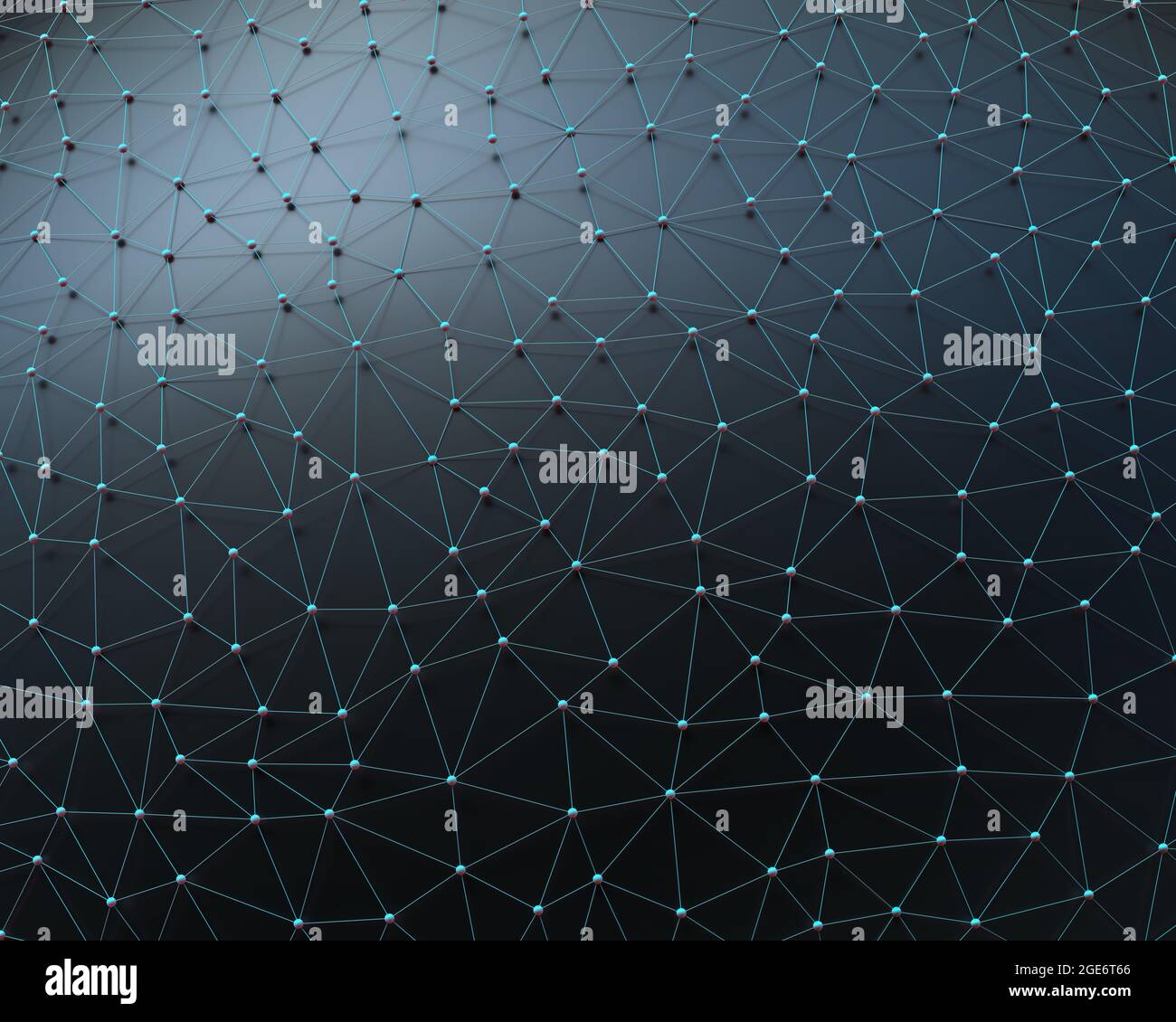 Abstract background. 3D mesh interconnected lines. Cloud computing ...