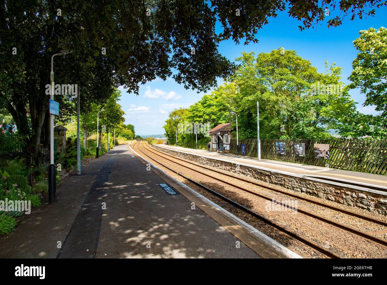 Grange over sands train hi-res stock photography and images - Alamy