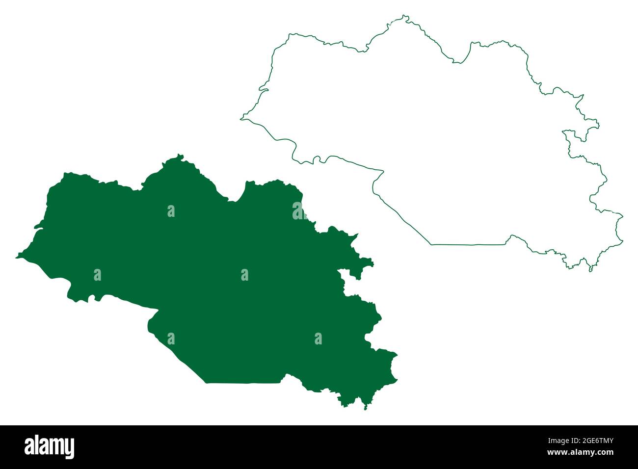 Nainital district (Uttarakhand or Uttaranchal State, Republic of India ...