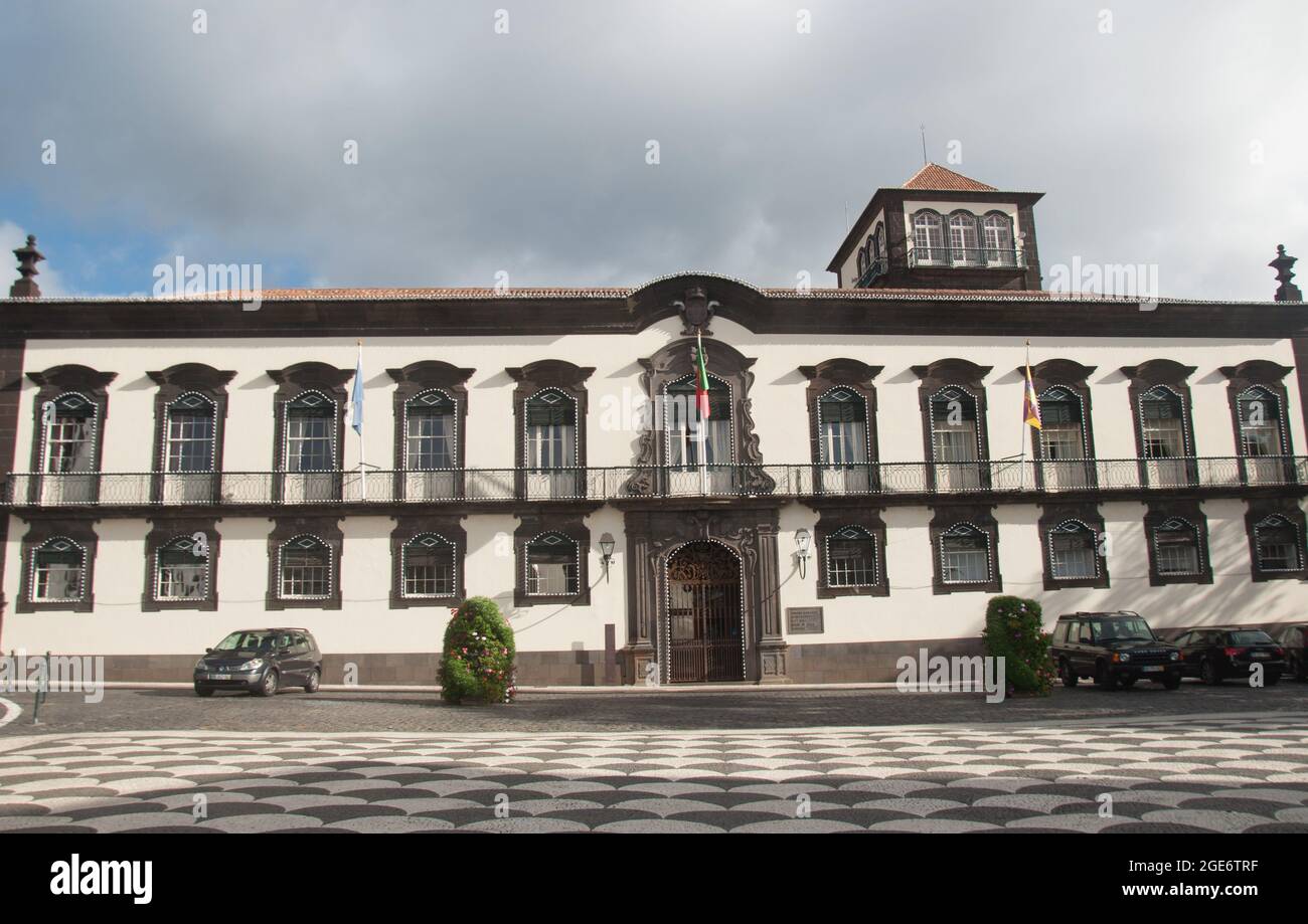 Municipal Building, Funchal, Madeira, Portugal, Europe Stock Photo - Alamy