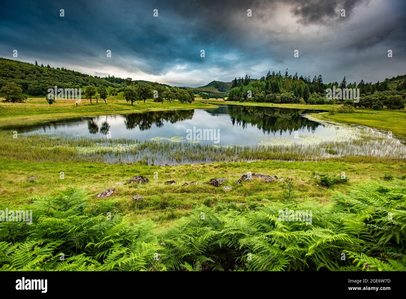 Loch Insh, Kingussie, Scottish Highlands, Scotland, UK Stock Photo - Alamy