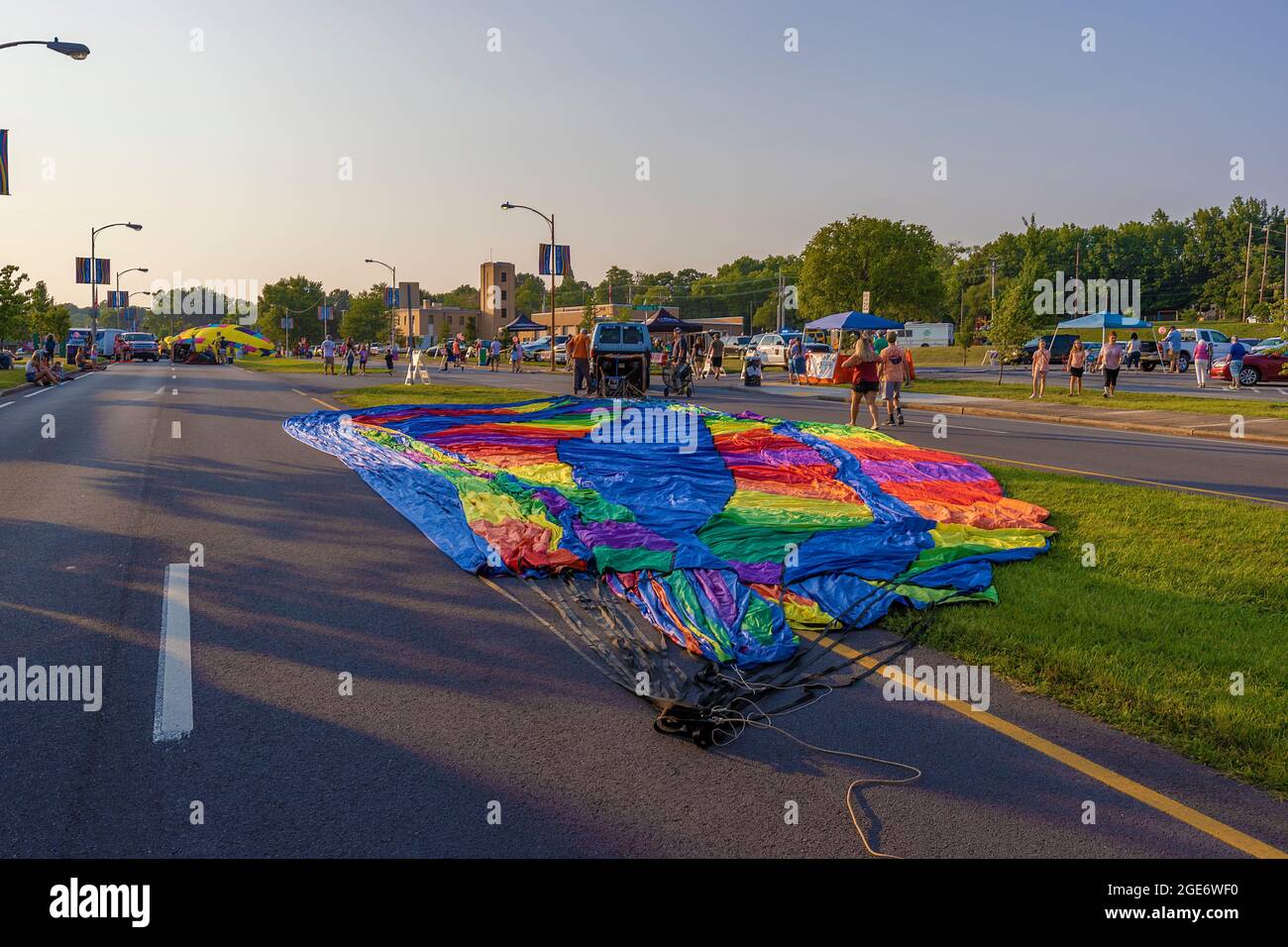 Kingsport, Tennessee, USA - July 23, 2021: Fun Festivals 40th year ...