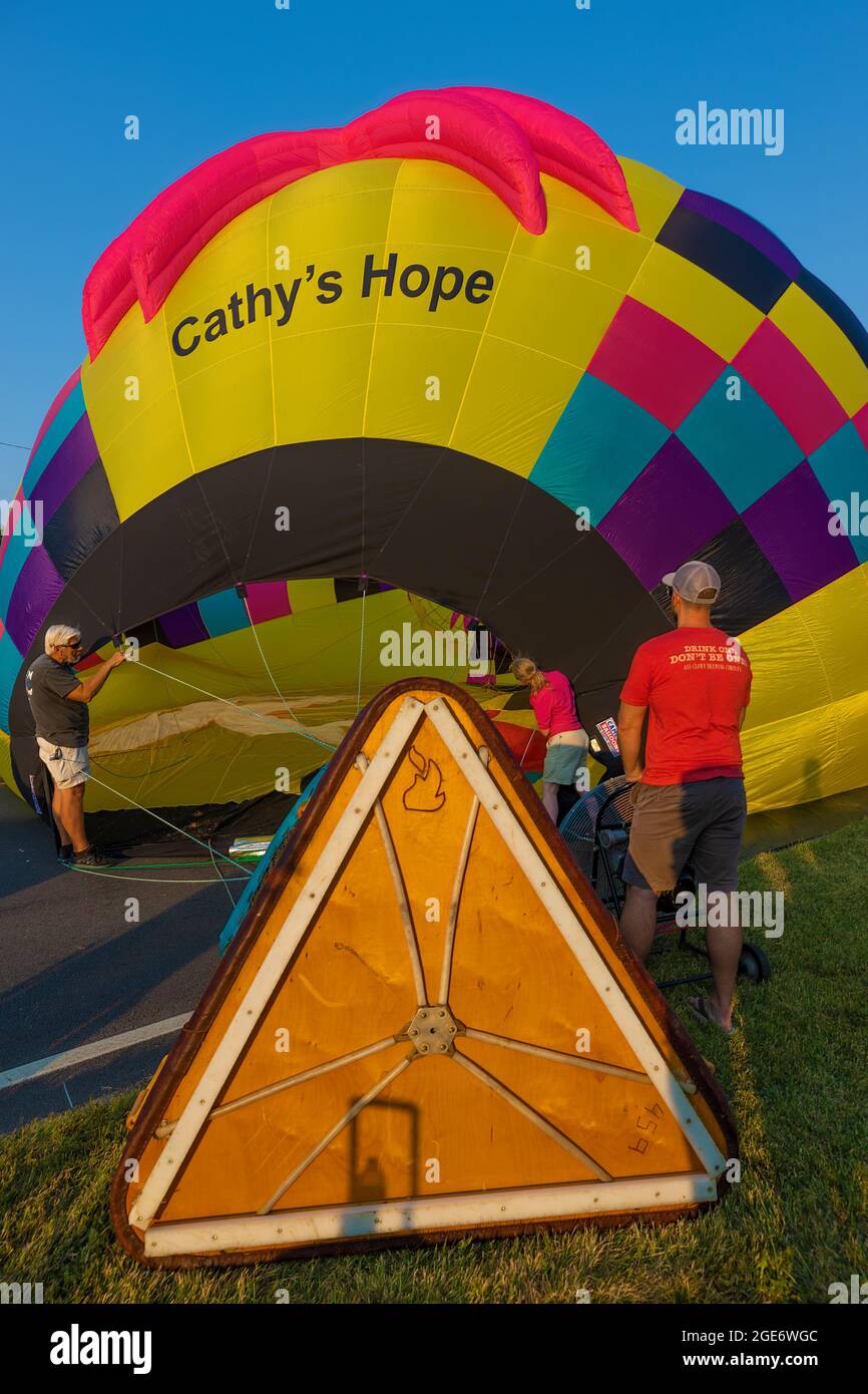 Kingsport, Tennessee, USA - July 23, 2021: Fun Festivals 40th year ...