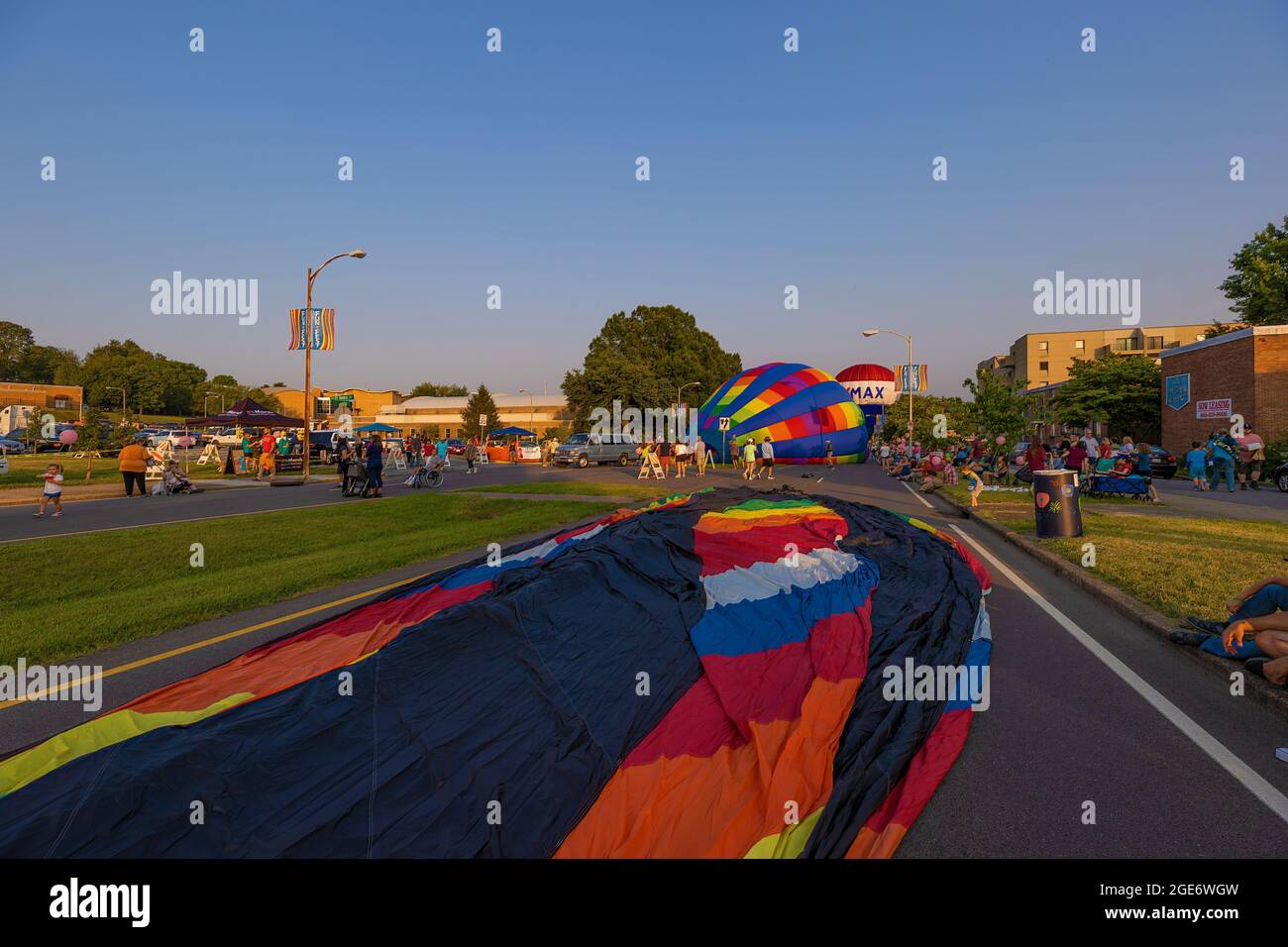 Kingsport, Tennessee, USA - July 23, 2021: Fun Festivals 40th year ...
