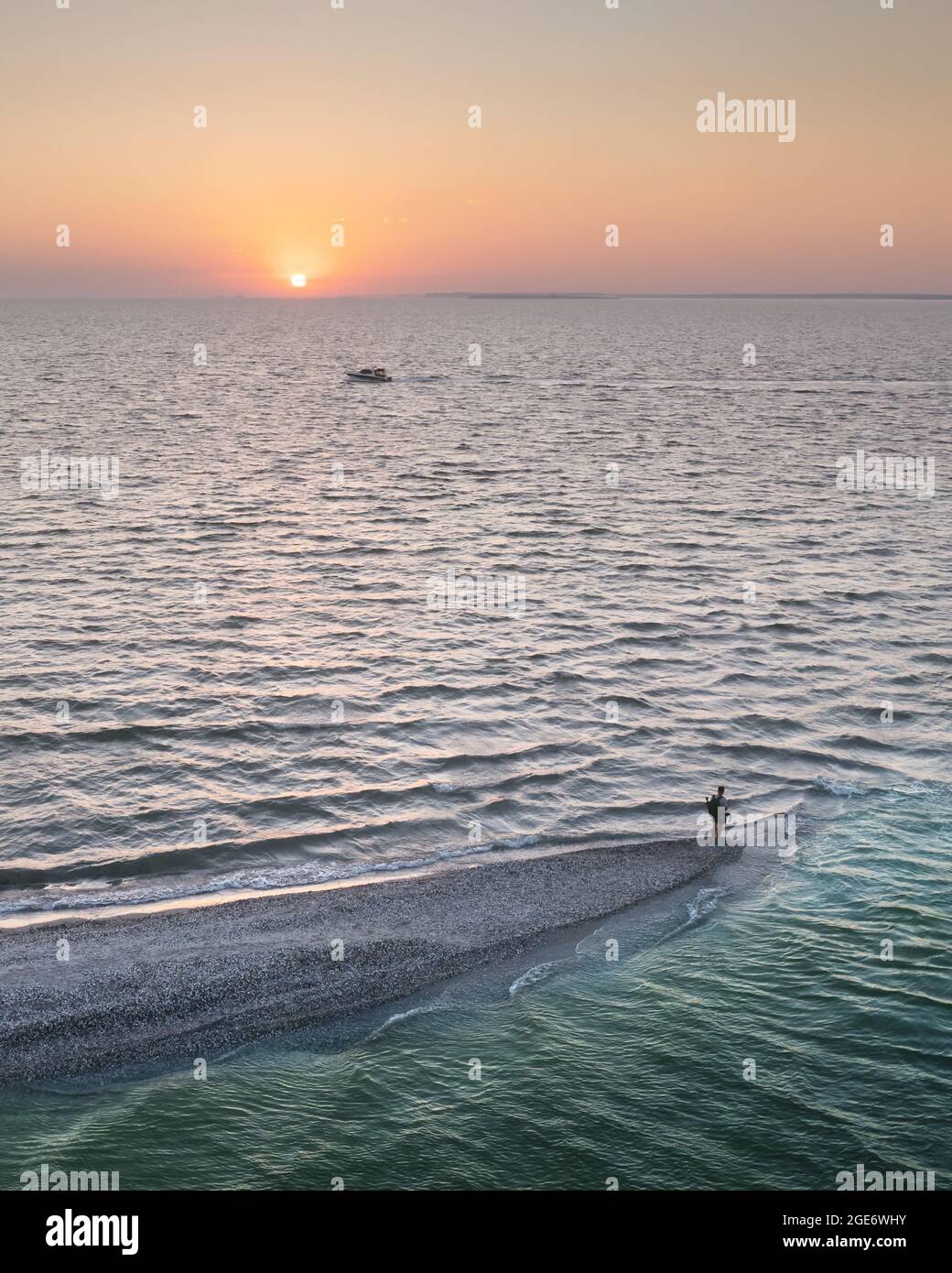 Sand spit aerial hi-res stock photography and images - Alamy