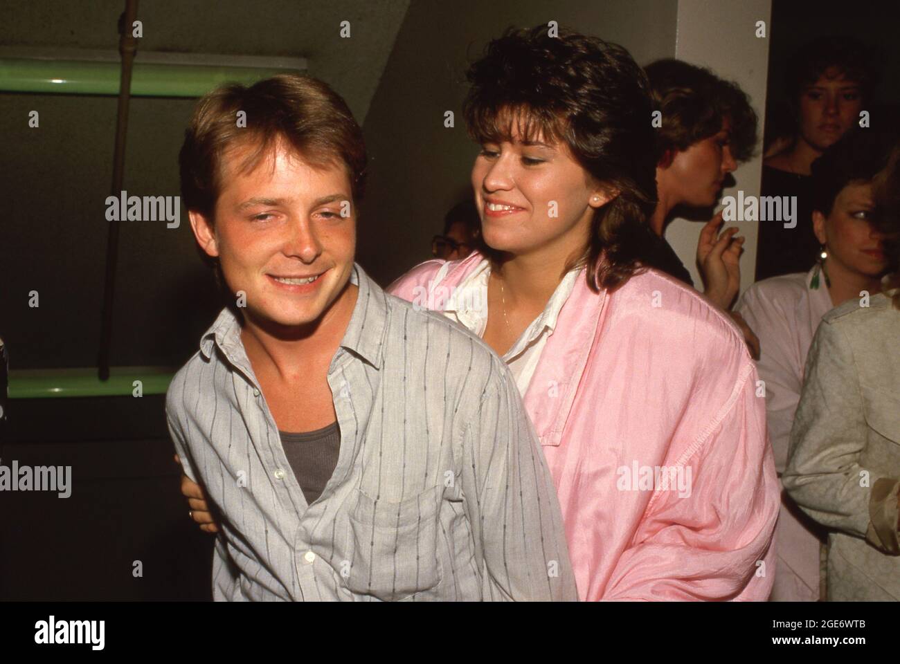 Mamcy McKeon and Michael J. Fox Circa 1980's Credit: Ralph Dominguez ... Mamcy McKeon and Michael J. Fox Circa 1980's Credit: Ralph Dominguez ...