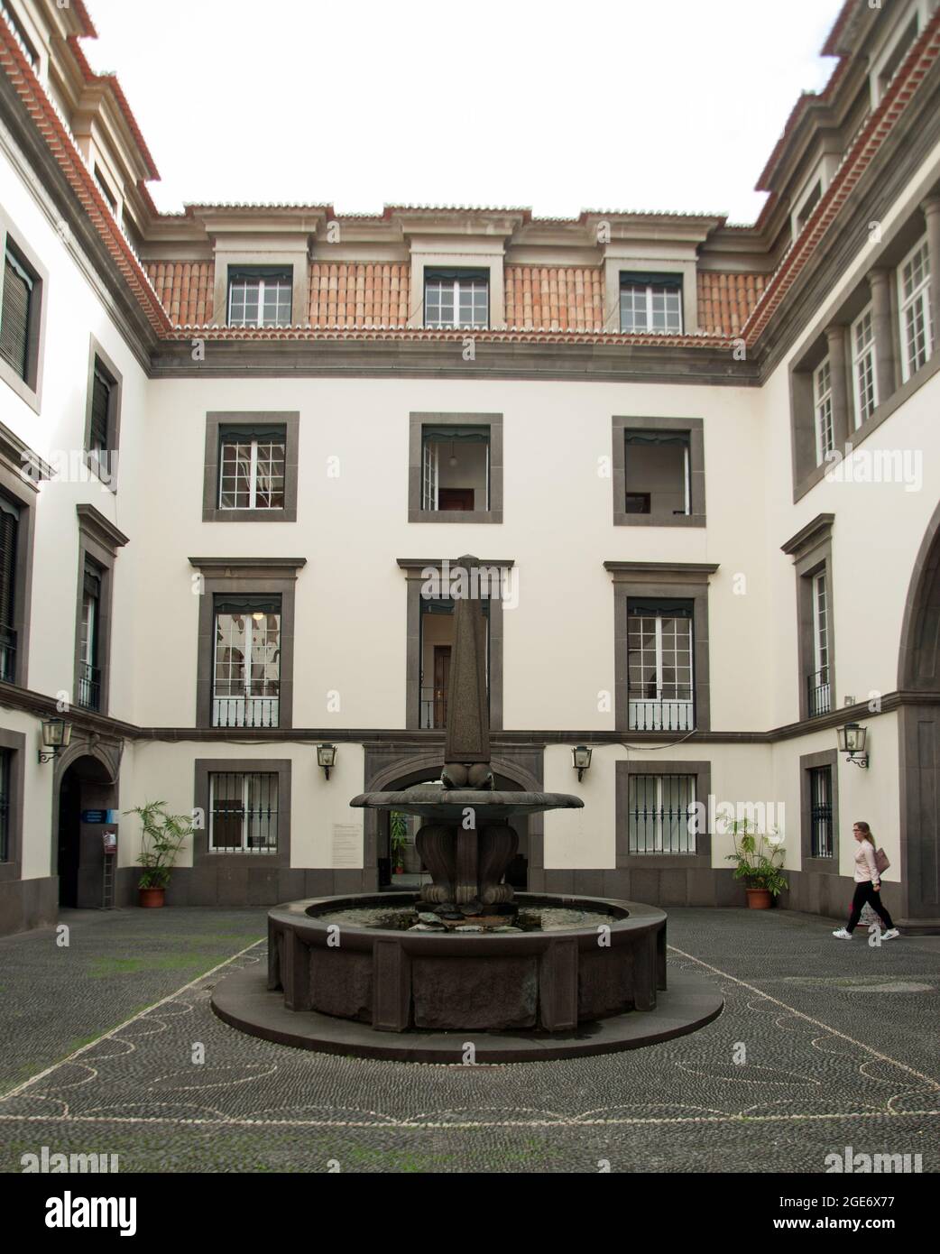 Municipal Buildings, Funchal, Madeira, Portugal, Europe Stock Photo - Alamy