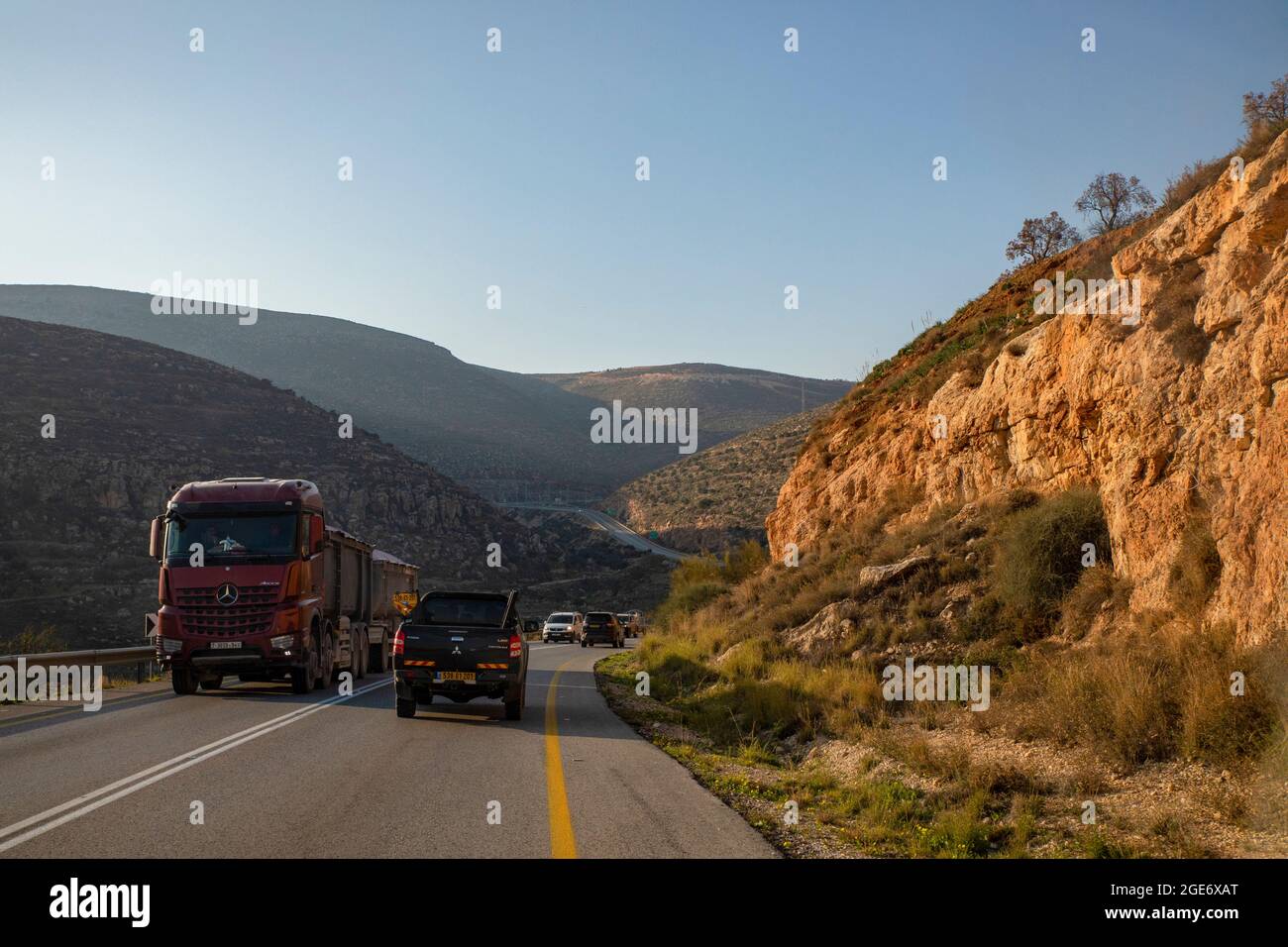 Highway 90 is the longest Israeli road, at about 480 kilometres (300 mi ...