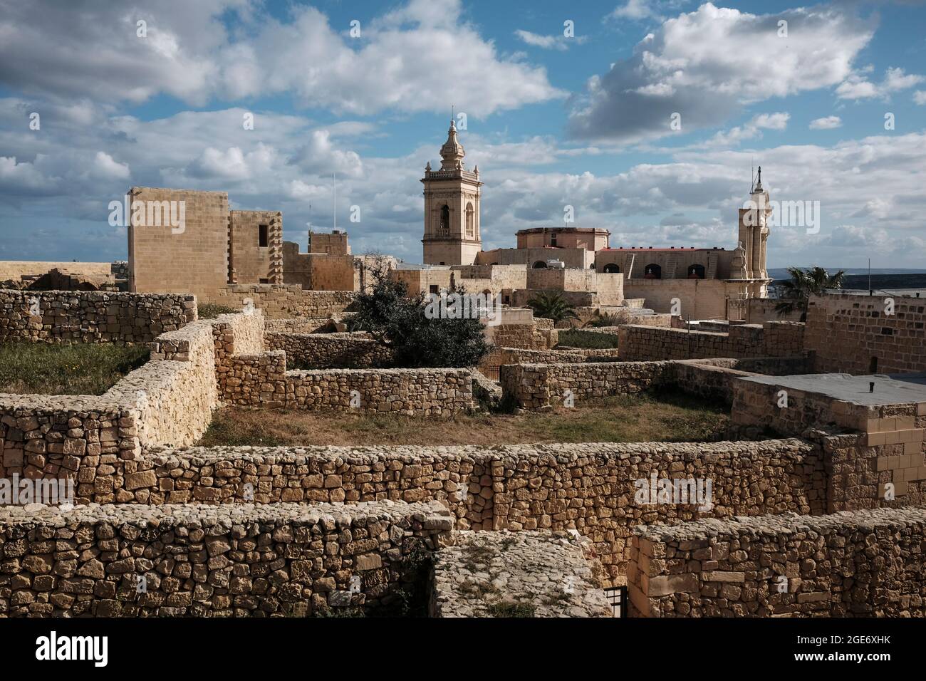 The Citadel of Victoria in Gozo, Malta Stock Photo - Alamy