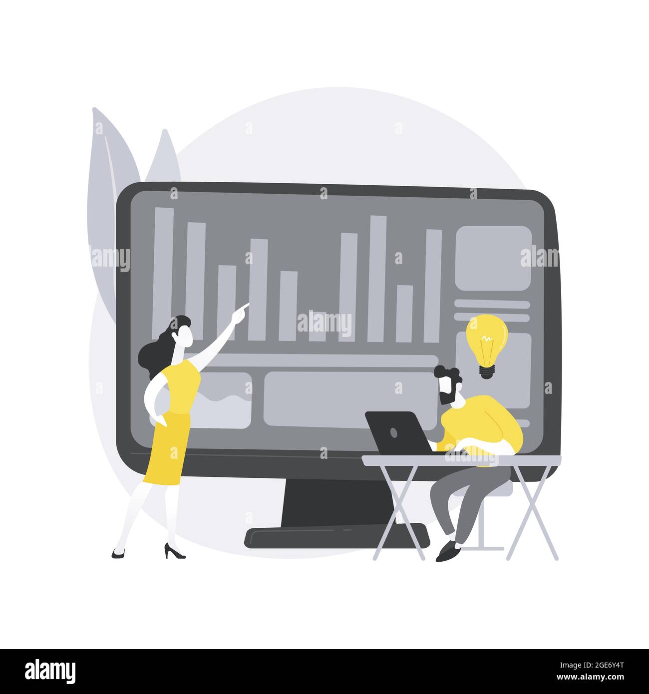 Project management abstract concept vector illustration Stock Vector ...