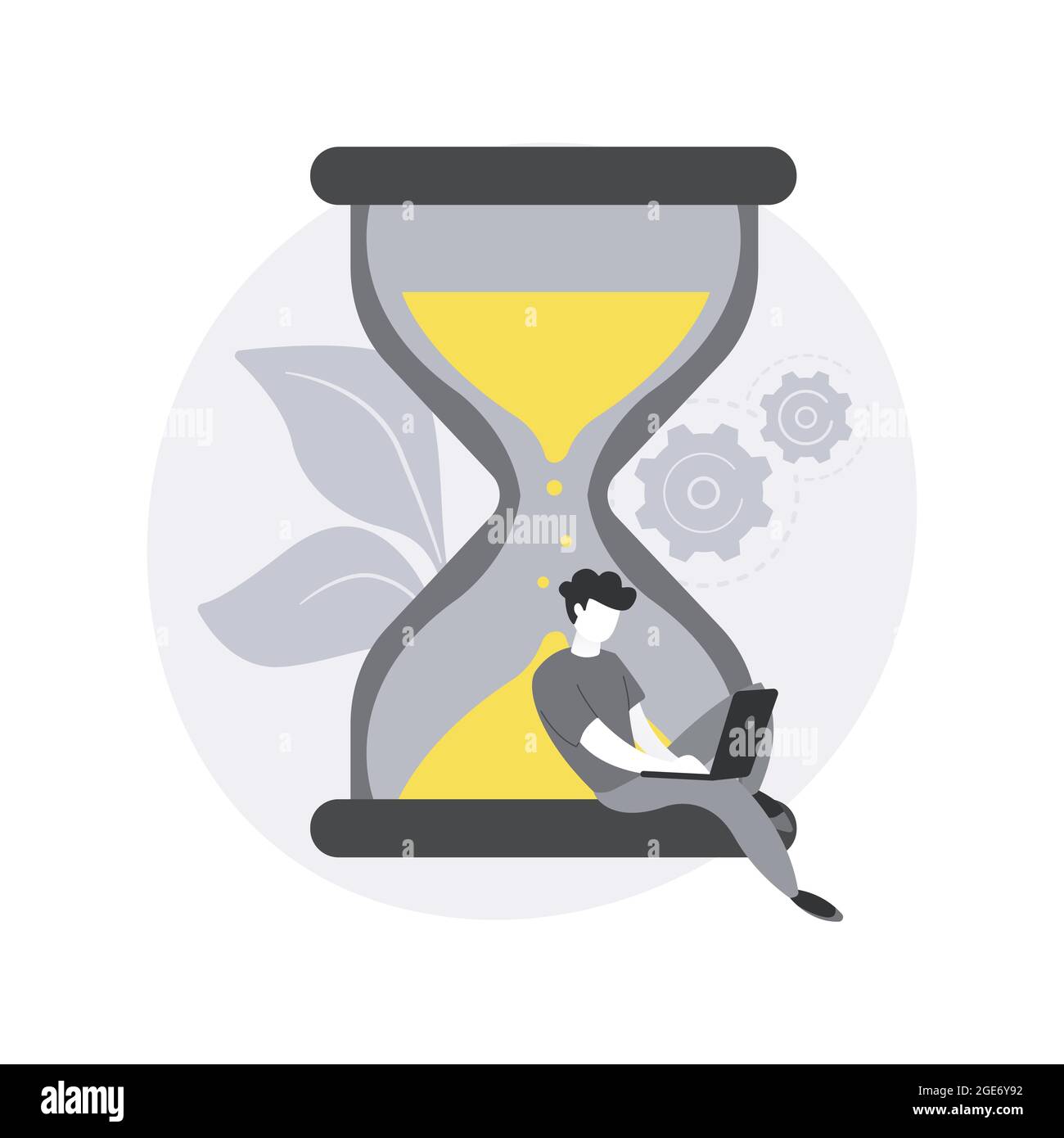 Deadline abstract concept vector illustration Stock Vector Image & Art ...