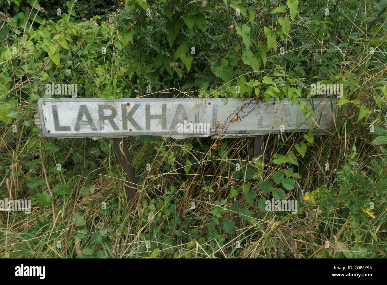 Village sign old northamptonshire england High Resolution Stock ...
