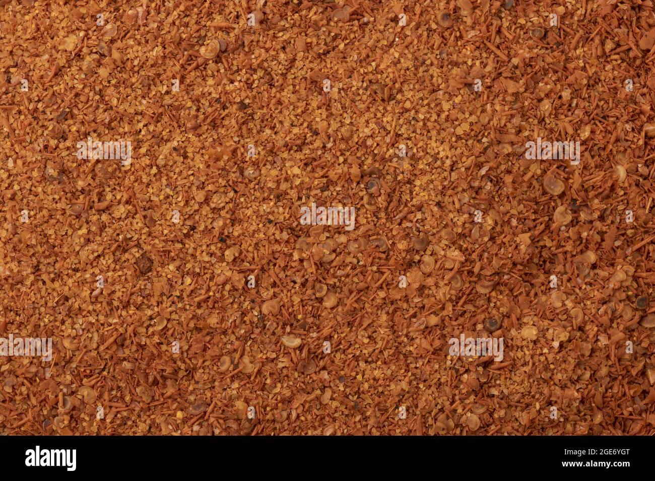 Top view, closeup of cayenne pepper. Food backdrop Stock Photo - Alamy