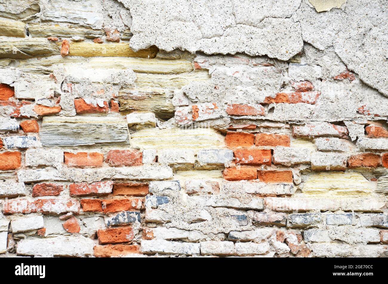 Old red brick wall background Stock Photo - Alamy