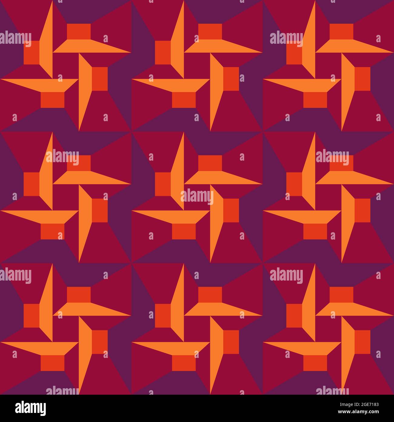 Rough angular seamless pattern for web, advertising, textiles, prints ...