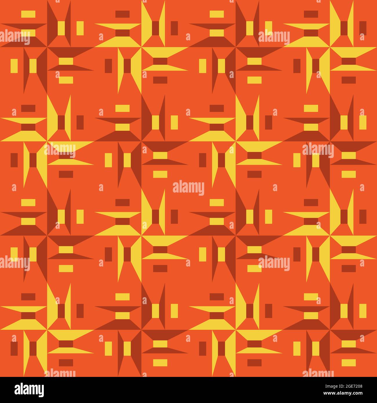 Rough angular seamless pattern for web, advertising, textiles, prints ...