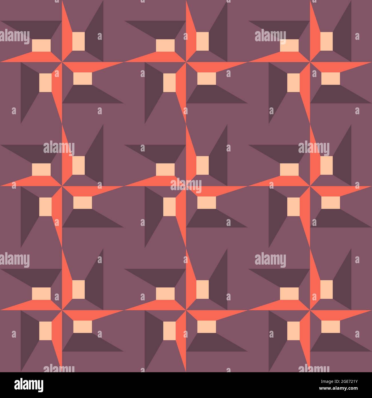 Rough angular seamless pattern for web, advertising, textiles, prints ...
