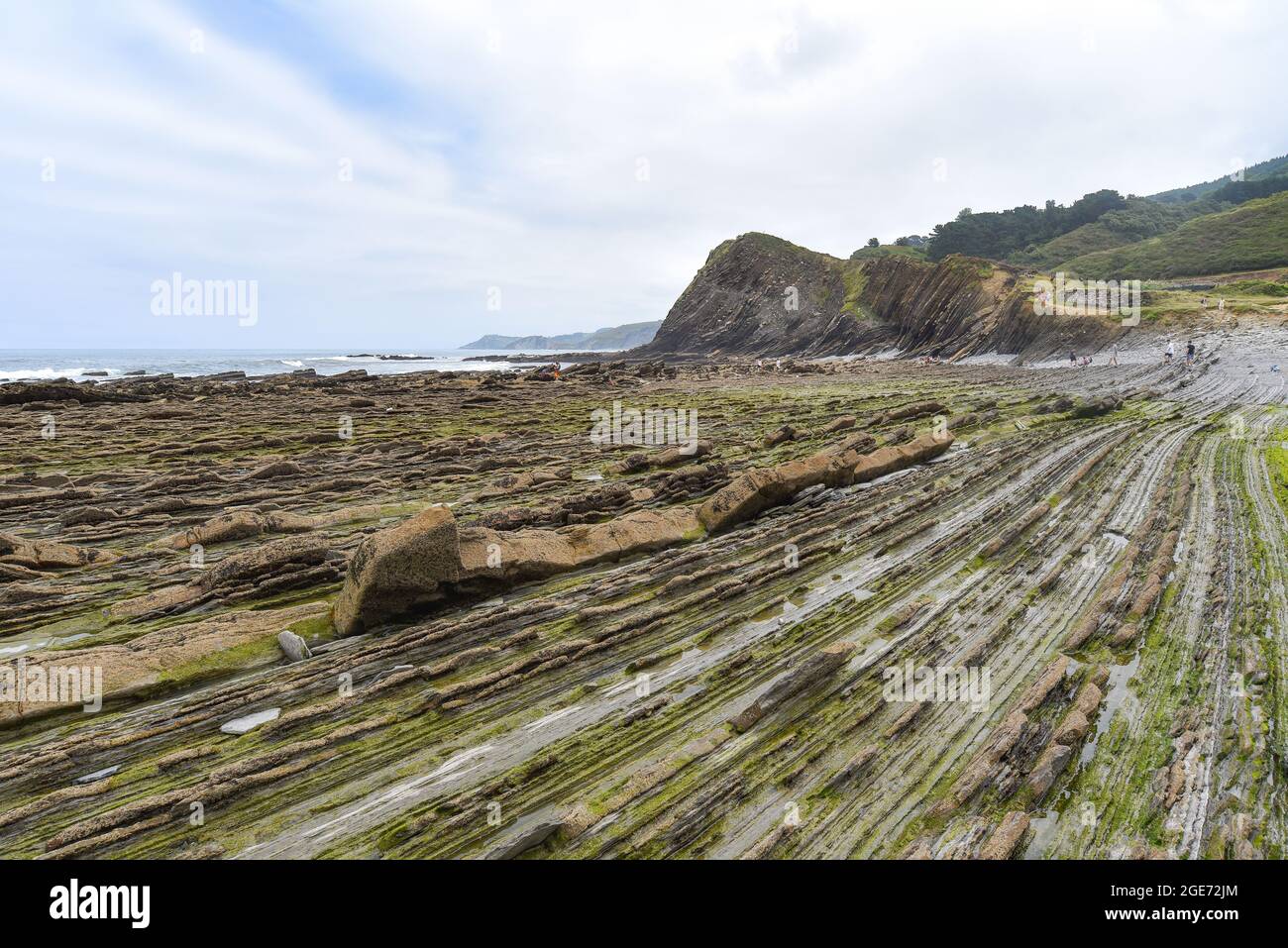 Flysch rock formations in the Basque Coast UNESCO Global Geopark ...