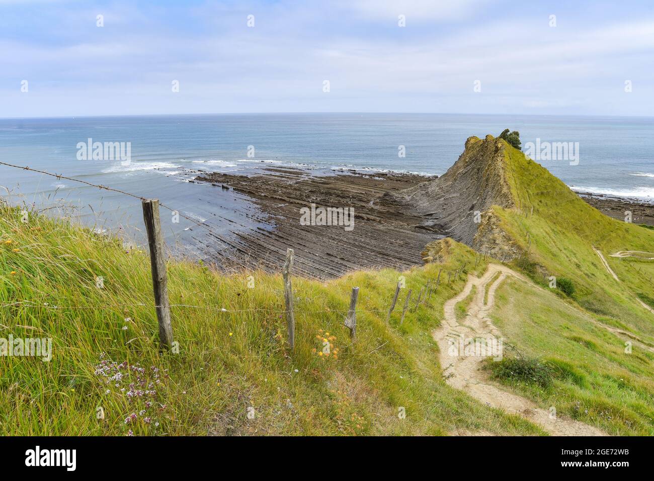 Flysch rock formations in the Basque Coast UNESCO Global Geopark ...