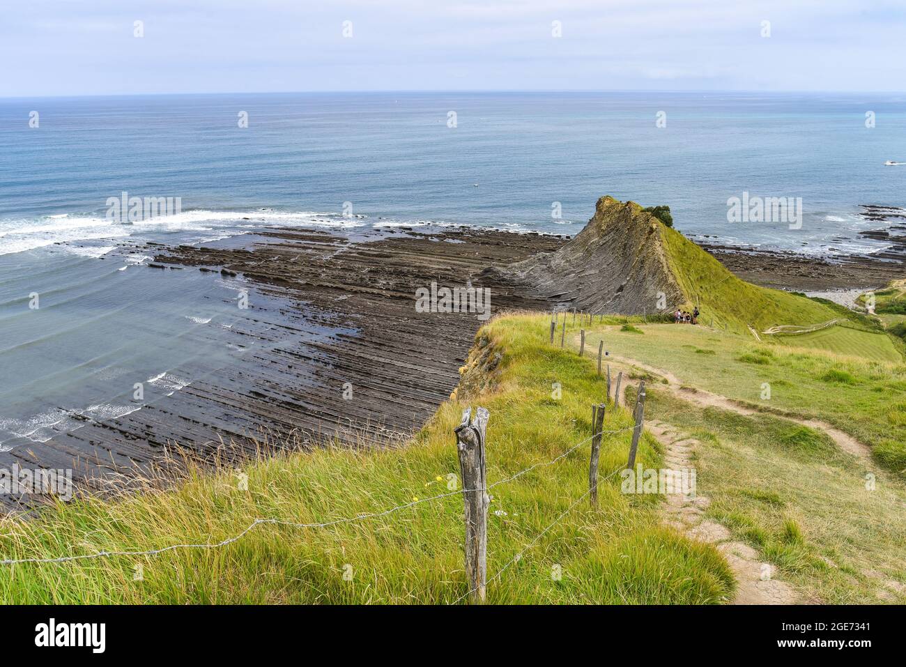 Flysch rock formations in the Basque Coast UNESCO Global Geopark ...