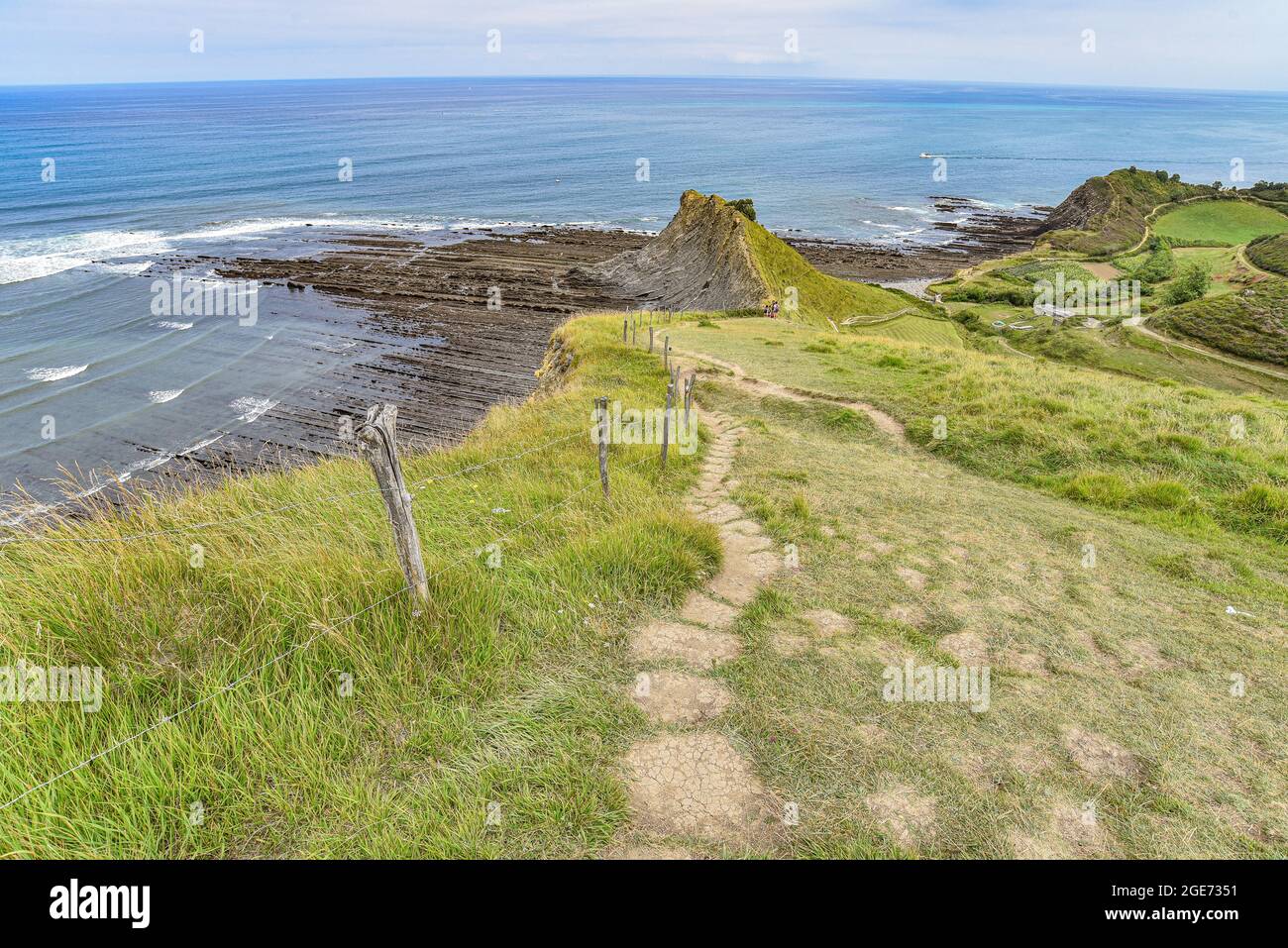 Flysch rock formations in the Basque Coast UNESCO Global Geopark ...