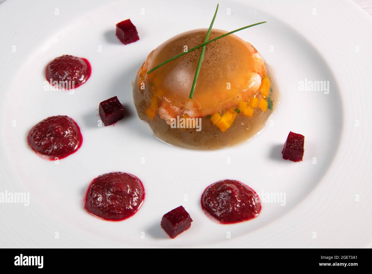 Beetroot jelly hi-res stock photography and images - Alamy