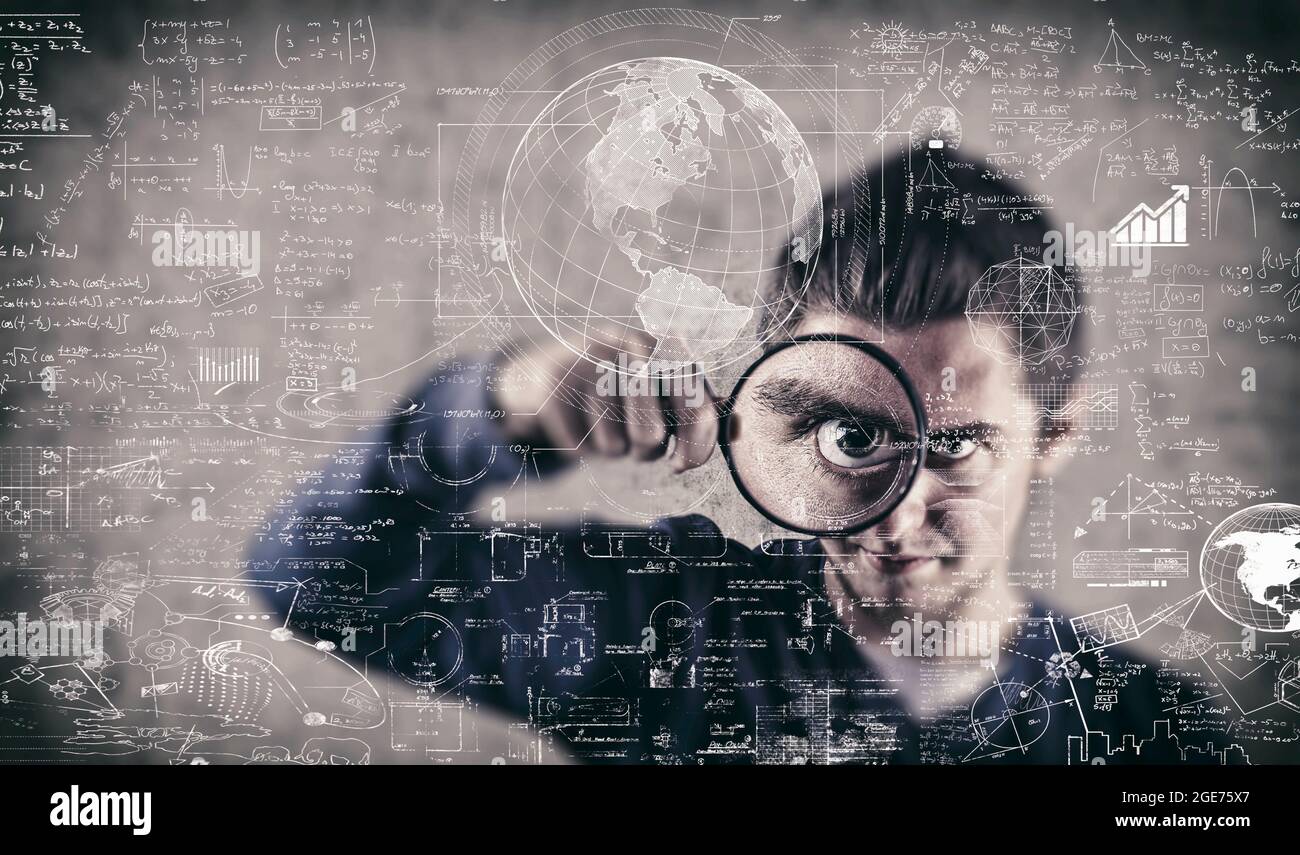 Man Board Equation High Resolution Stock Photography and Images - Alamy