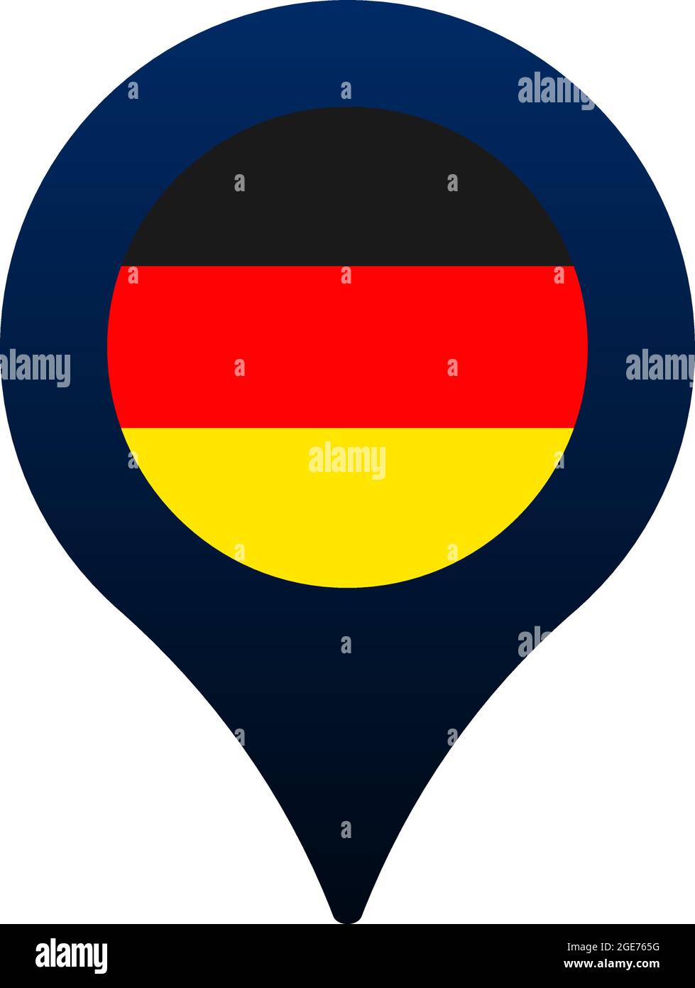 German flag marker Cut Out Stock Images & Pictures - Alamy
