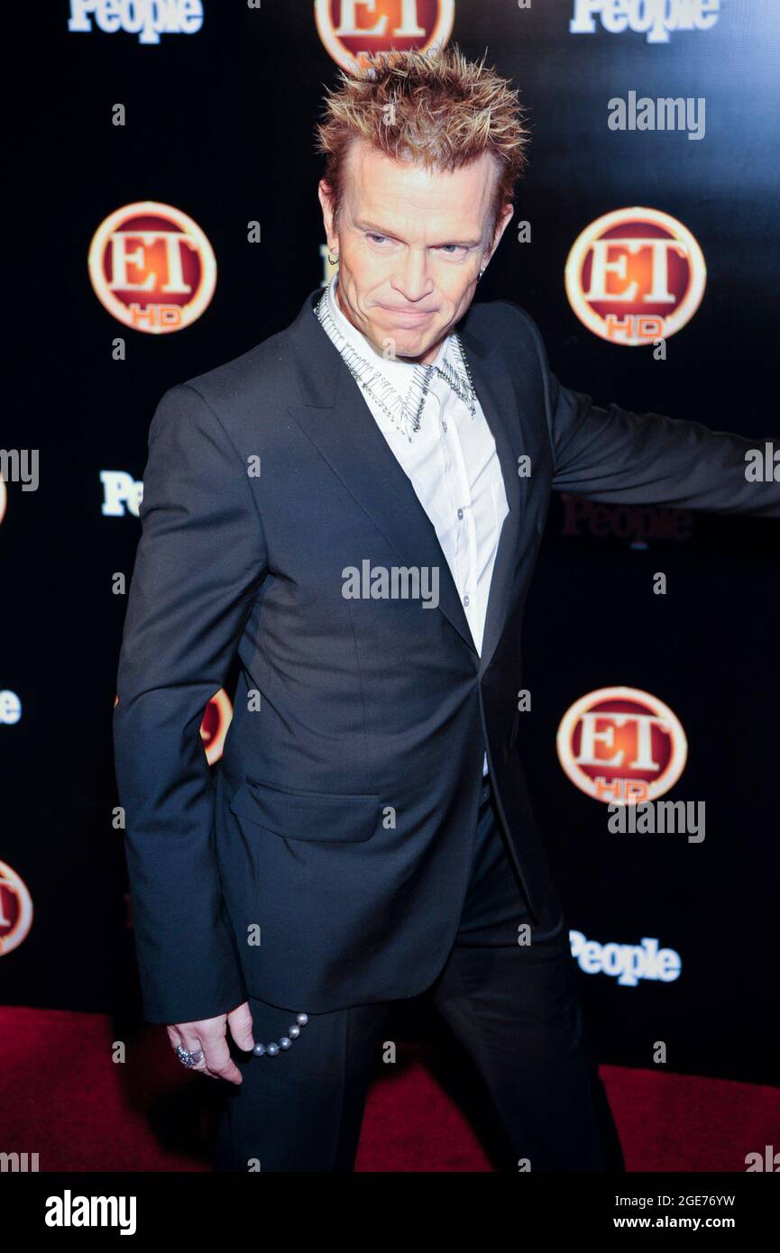 Singer Billy Idol attends arrivals for Entertainment Tonight and PEOPLE ...