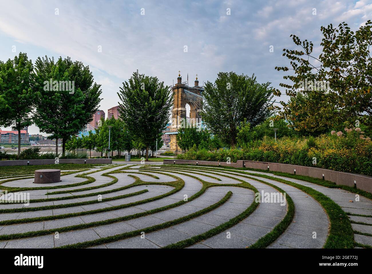Smale Riverfront Park Stock Photo - Alamy