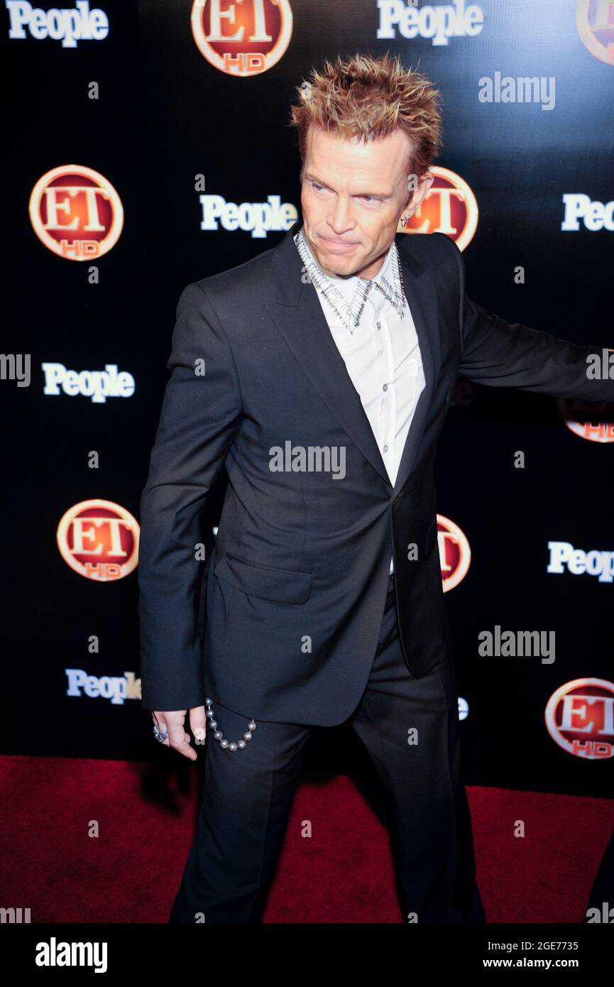 Singer Billy Idol attends arrivals for Entertainment Tonight and PEOPLE ...