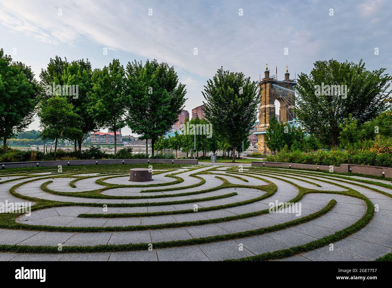 Smale Riverfront Park Stock Photo - Alamy