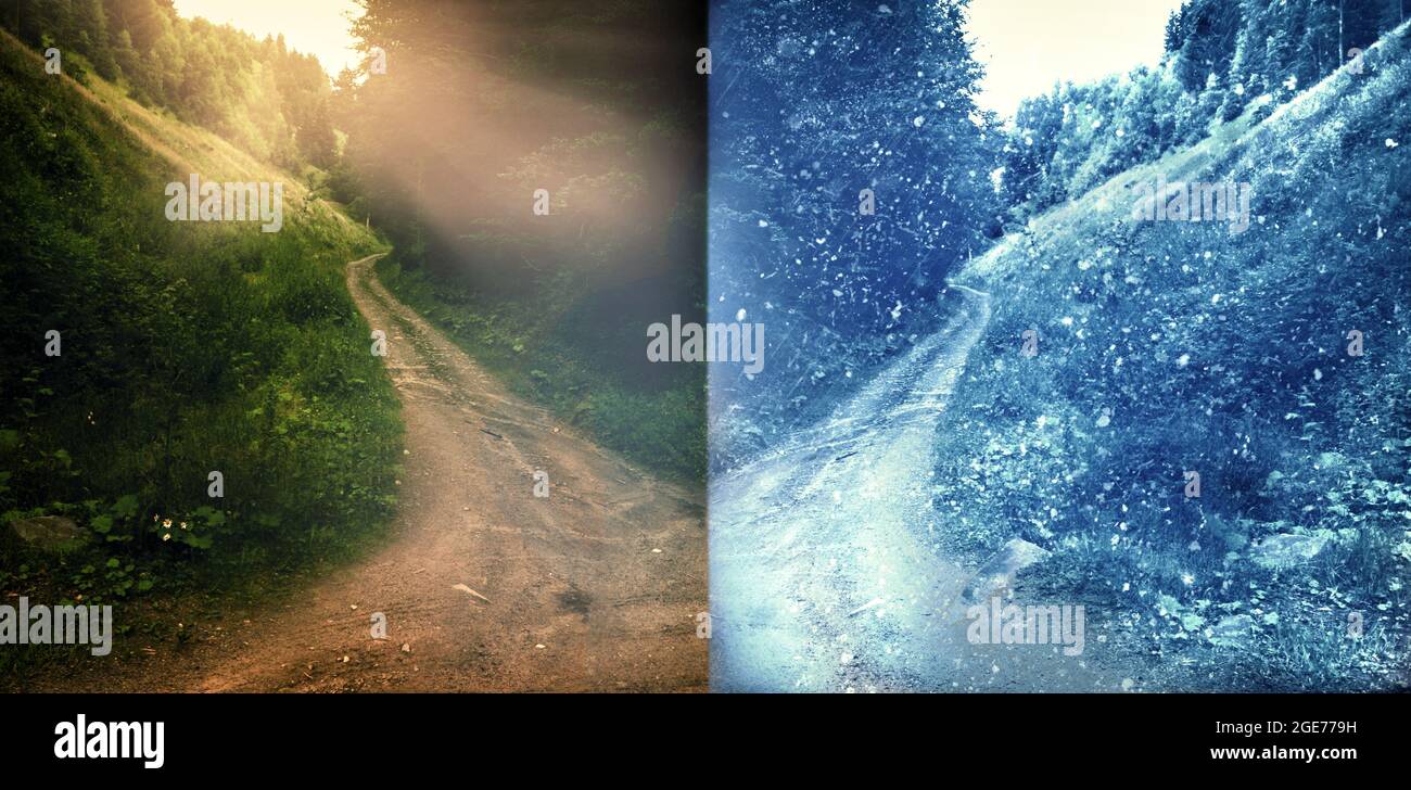 Confused seasons hi-res stock photography and images - Alamy