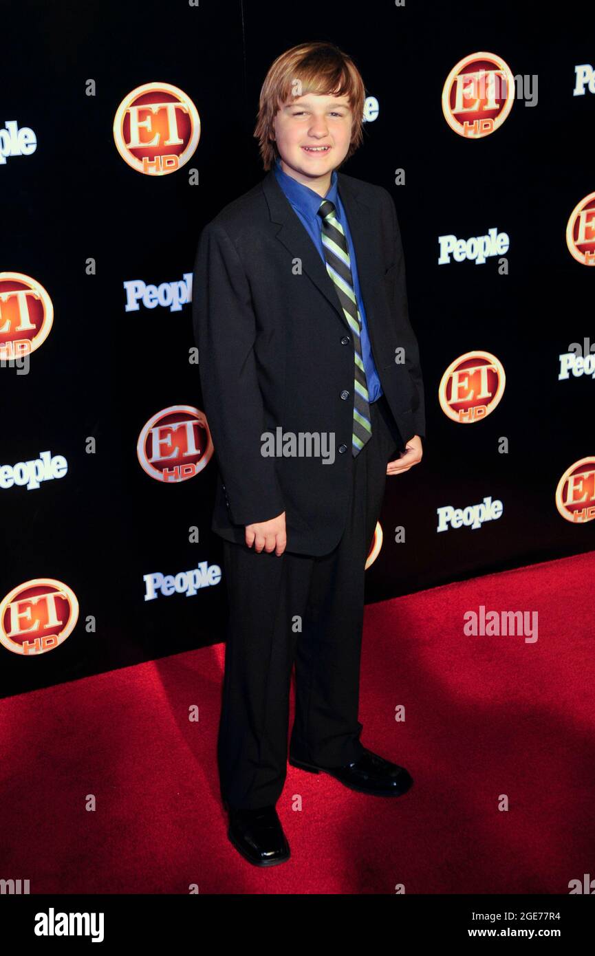 Actor Angus T. Jones attends arrivals for Entertainment Tonight and ...